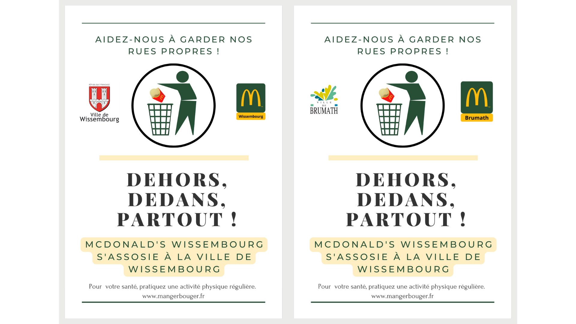 Plan de propreté – McDo Alsace Nord